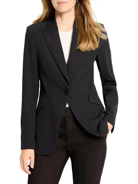 NIC+ZOE Contour Blazer - Black Onyx
