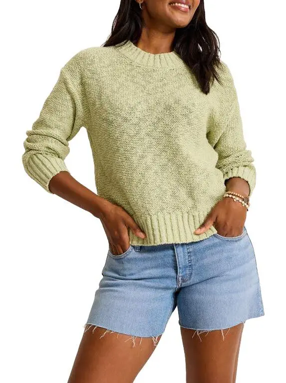 Tommy Bahama Bayshore Cotton Sweater - Hushed Pine