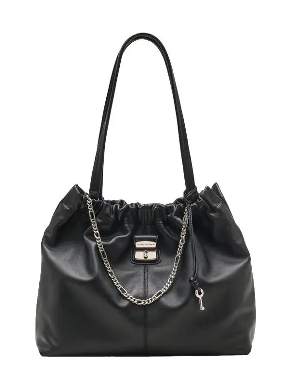 Marc Jacobs Cristina Leather Tote - Black