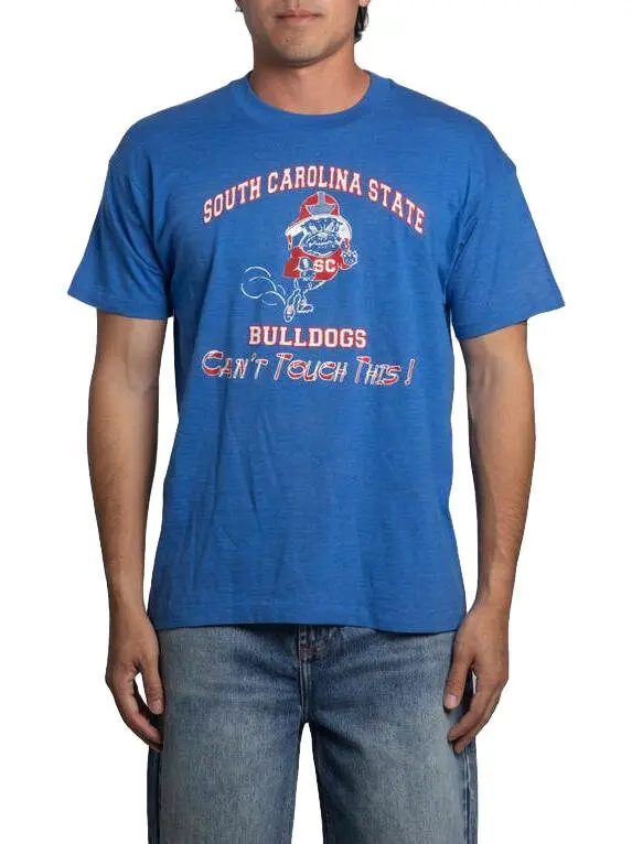 ELWOOD Vintage Sc State Bulldogs Tee - Blue