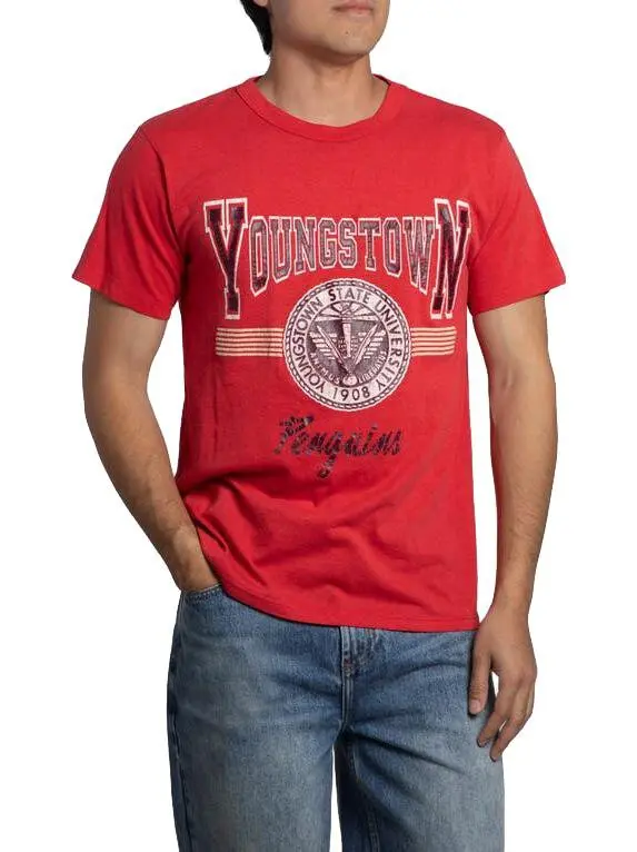 ELWOOD Vintage Youngstown State Tee - Red