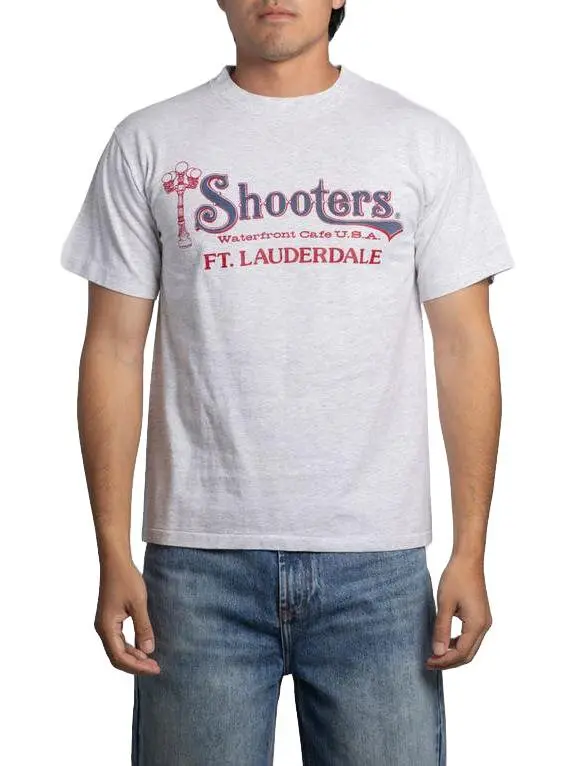 ELWOOD Vintage Shooters Cafe Ft. Lauderdale Tee - Grey