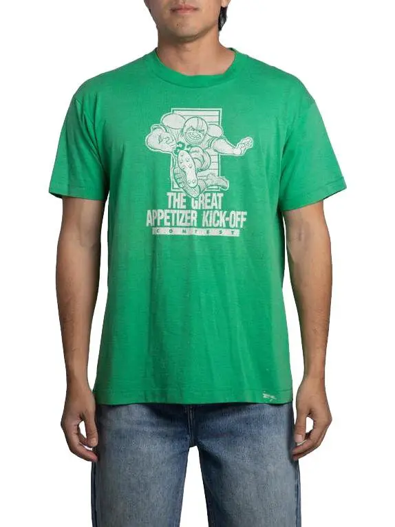 ELWOOD Vintage Appetizer Kickoff Tee - Green