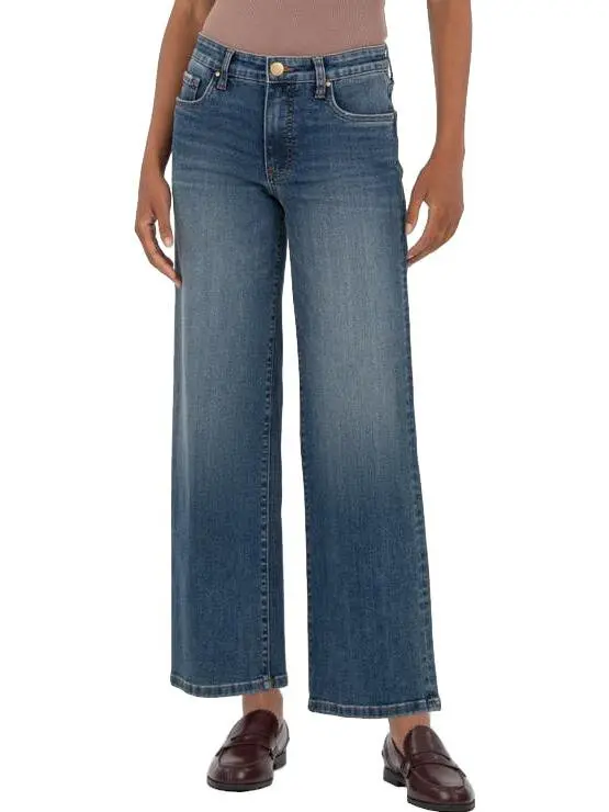 Kut From The Kloth High-rise Wide Leg Jeans - Historical