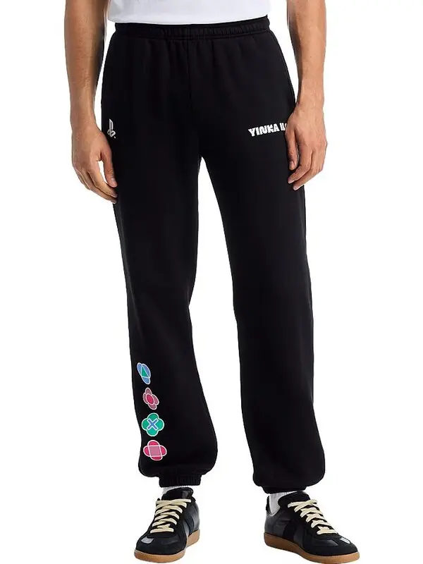 PLAYSTATION X YINKA ILORI Sweatpants Exclusive - Black