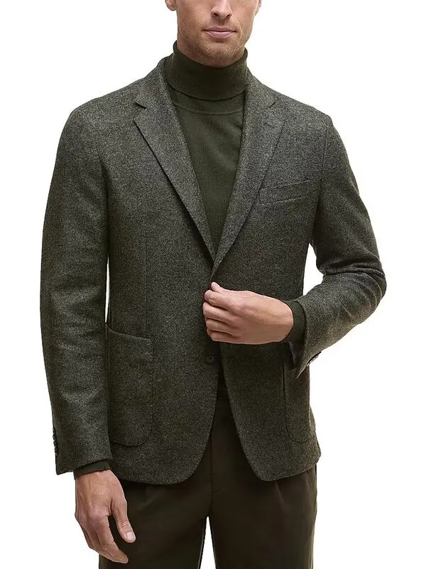 Barbour Armstrong Slim Fit Blazer - Olive