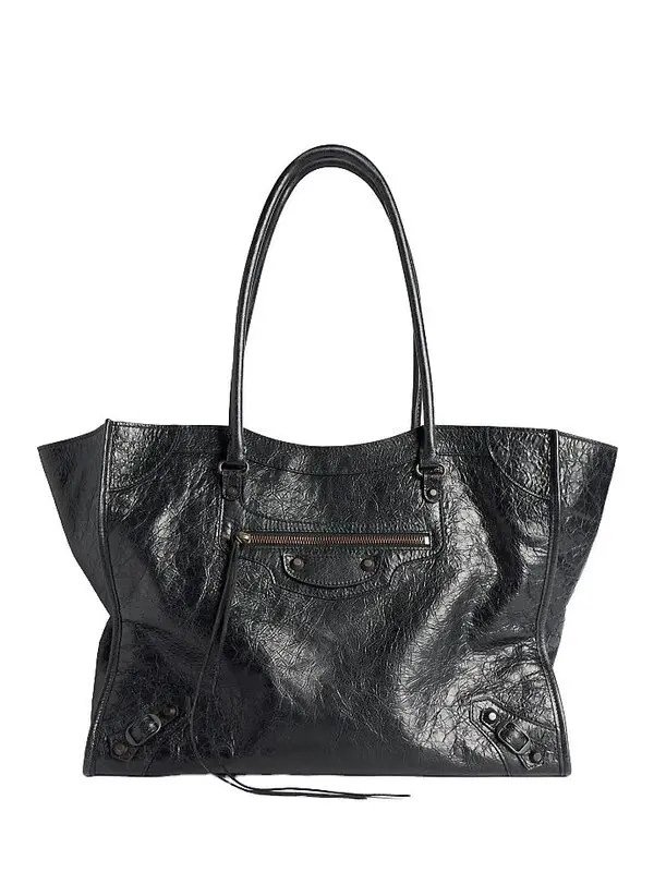 Balenciaga Le City Medium Tote Bag - Black