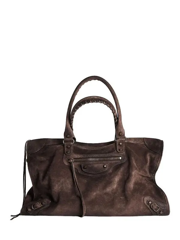 Balenciaga Le City Bag Large - Light Espresso