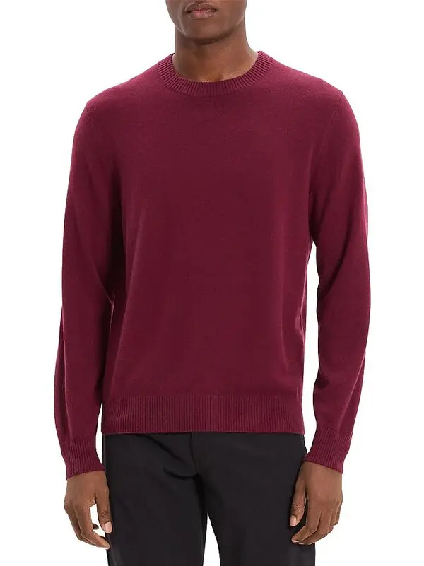 Theory Hilles Cashmere Sweater - Port