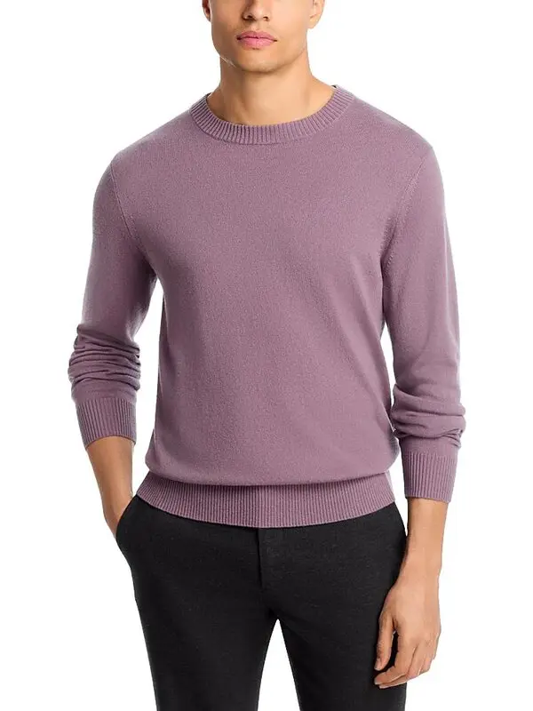 Theory Hilles Cashmere Sweater - Purple Storm