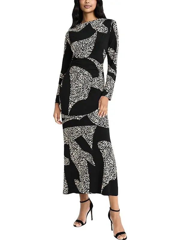 Maggy London Maxi Dress - Black Cream