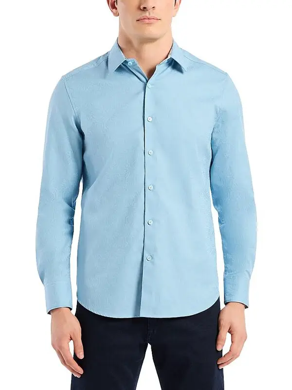 Robert Graham Odyssey Button Down Shirt - Glacier