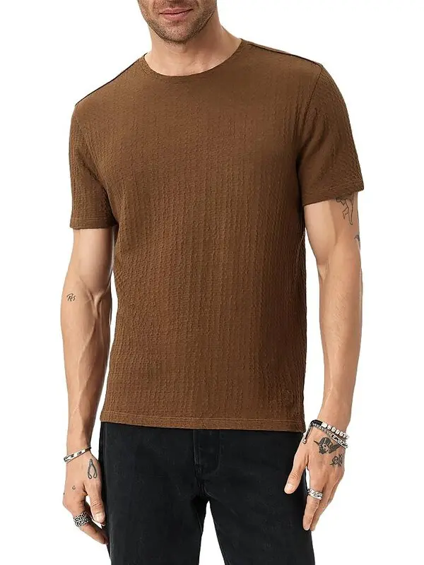 John Varvatos Brasse Short Sleeve Tee - Chamois