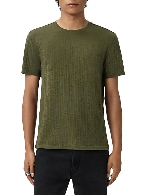 John Varvatos Brasse Short Sleeve Tee - Dark Olive