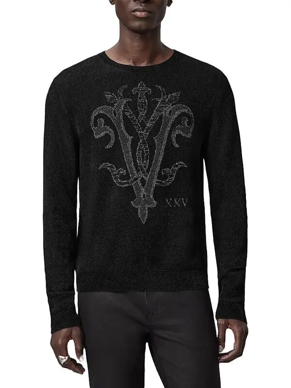John Varvatos Delroy Anniversary Sweater - Black