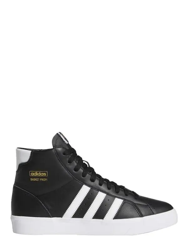Adidas Basket Profi Sneakers - Core Black/cloud White/gold Metallic