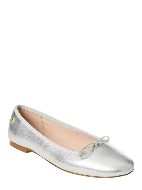 Jack Rogers Bettie Ballet Flat - Silver