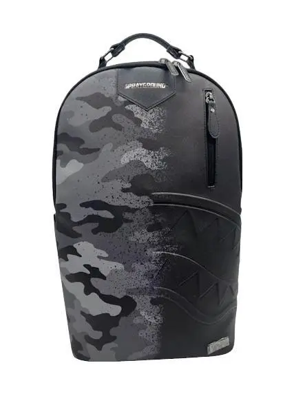 SPRAYGROUND Split Night Camo Dlxsv Backpack - Black