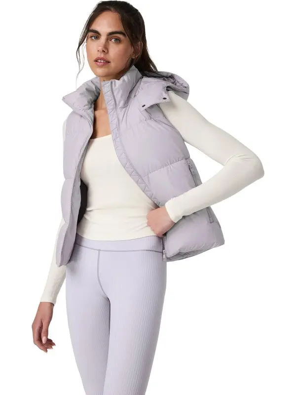 Vuori Alta Down Vest - Lavender Ice