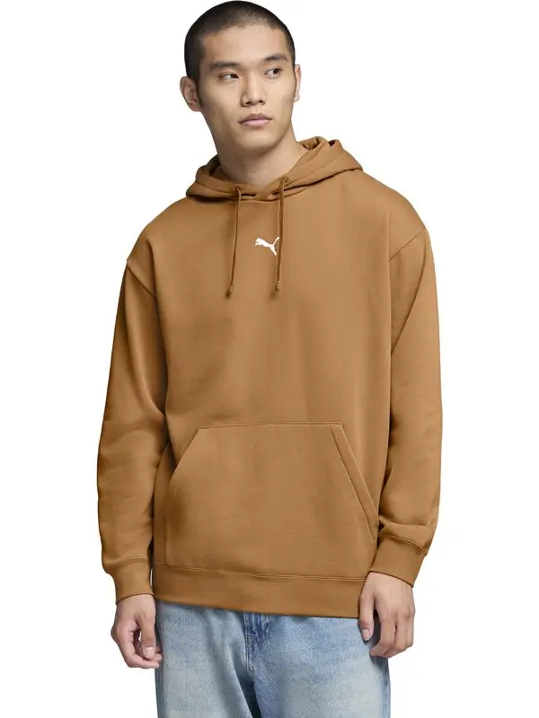 PUMA Essentials Relaxed Fleece Hoodie - Brown