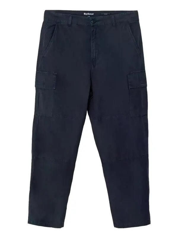 Barbour Cargo-pocket Cotton Trousers - Blue