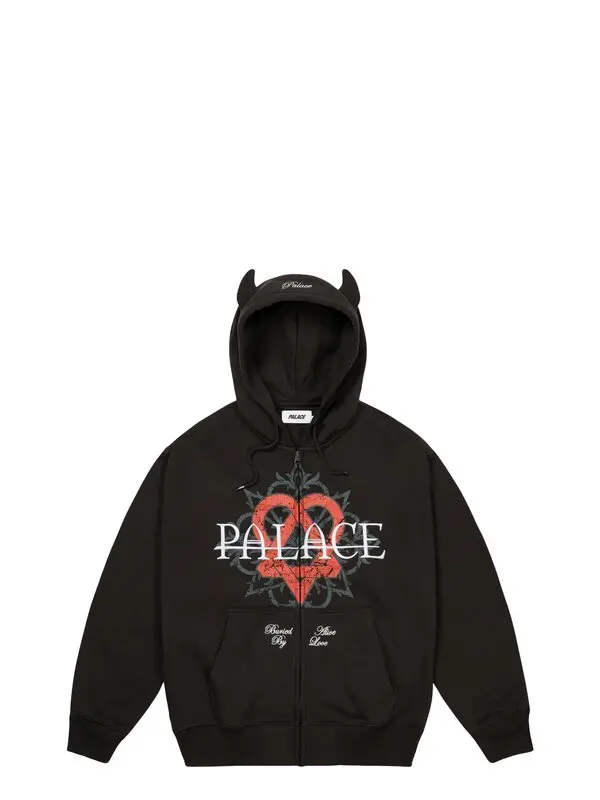 PALACE Tri-gram Hood - Black