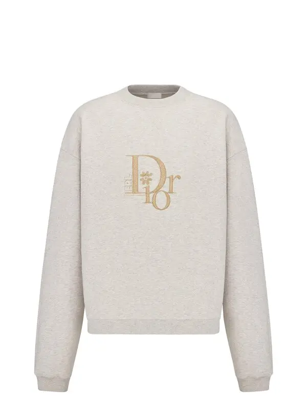 Dior X Erl Oversized Sweatshirt - Grey