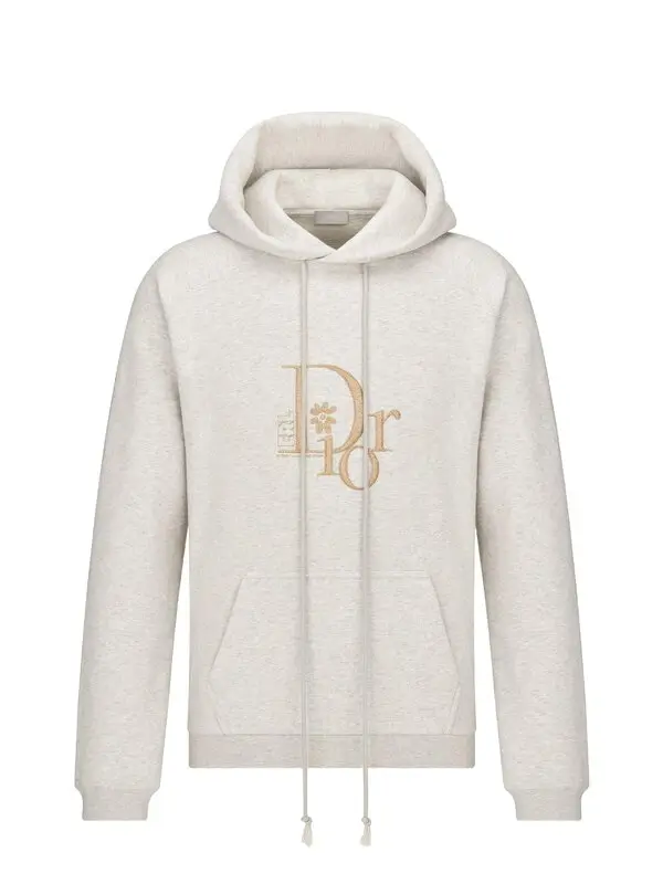 Dior X Erl Hooded Sweatshirt - Grey