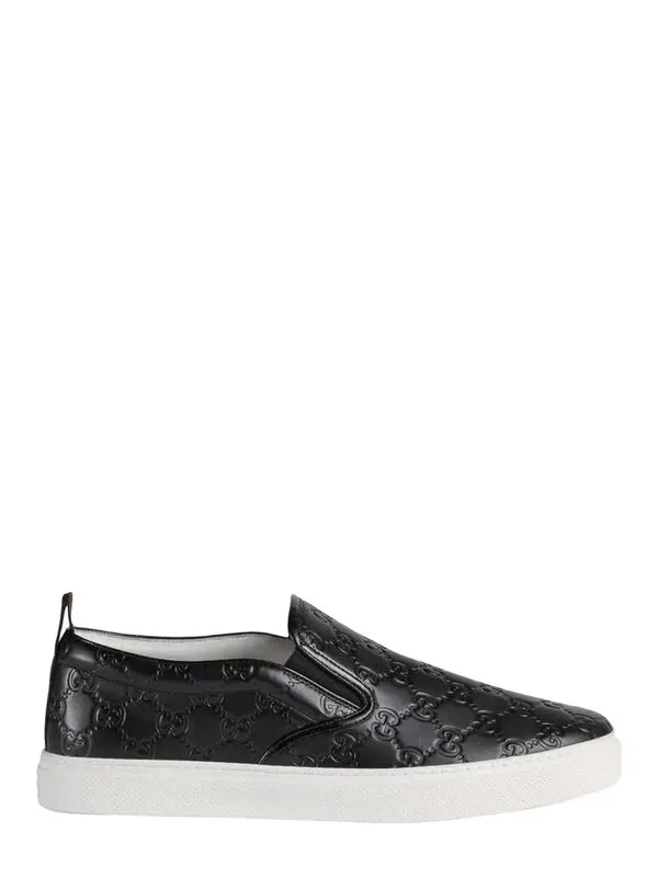 Gucci Signature Slip-on Sneaker - Black