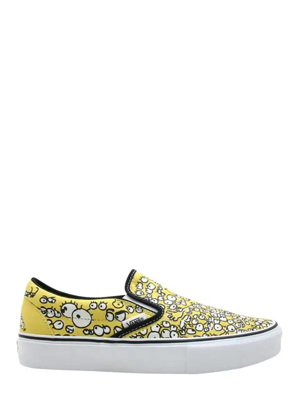 VANS Cls.slip-on Lx 's Messer' Sneakers - Yellow