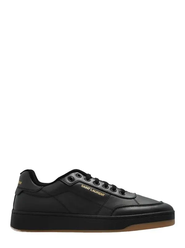 Saint Laurent Sl-61 Low Gum Sneakers - Black