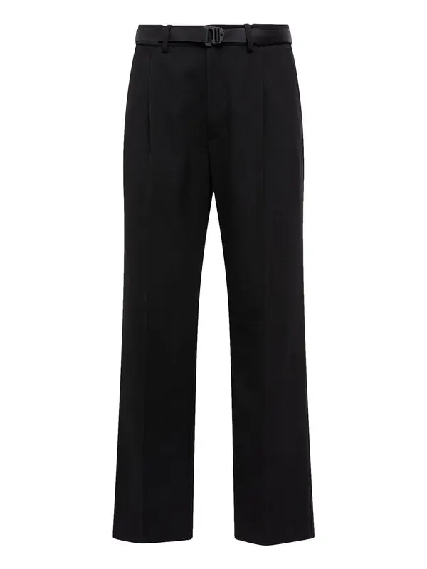 Moncler Twill Pants - Black
