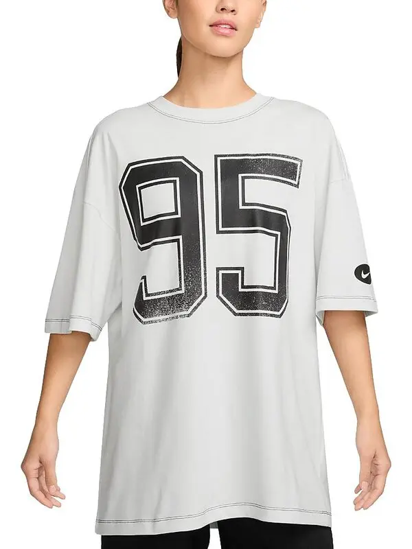 Nike Street Short Sleeve Oversized Tee - Summit White