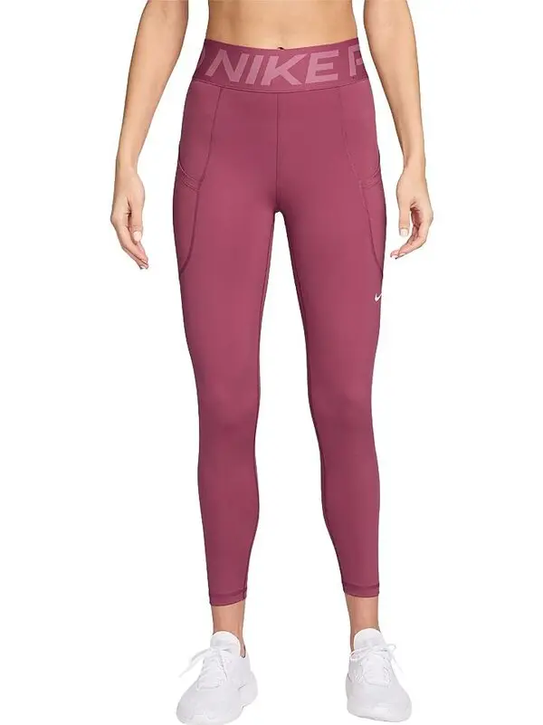 Nike Sculpt High Rise 7/8 Pocket Tights - Sweet Beet