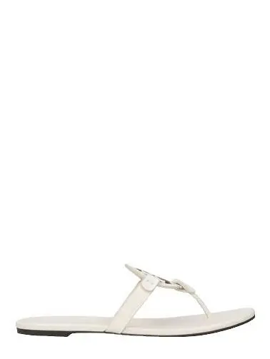 Tory Burch Thong Sandal In Calfskin - White