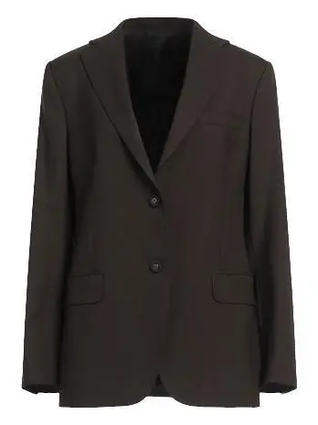 Officine Générale Single-breasted Blazer - Brown