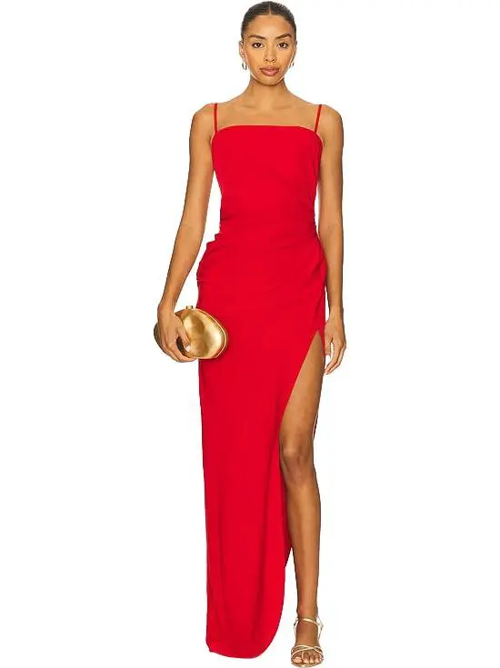 LOVERS AND FRIENDS Sabrina Gown - Red
