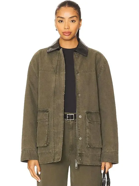 ANINE BING Sean Jacket - Army Green
