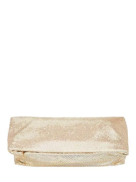 OLGA BERG Clem Oversized Clutch - Gold
