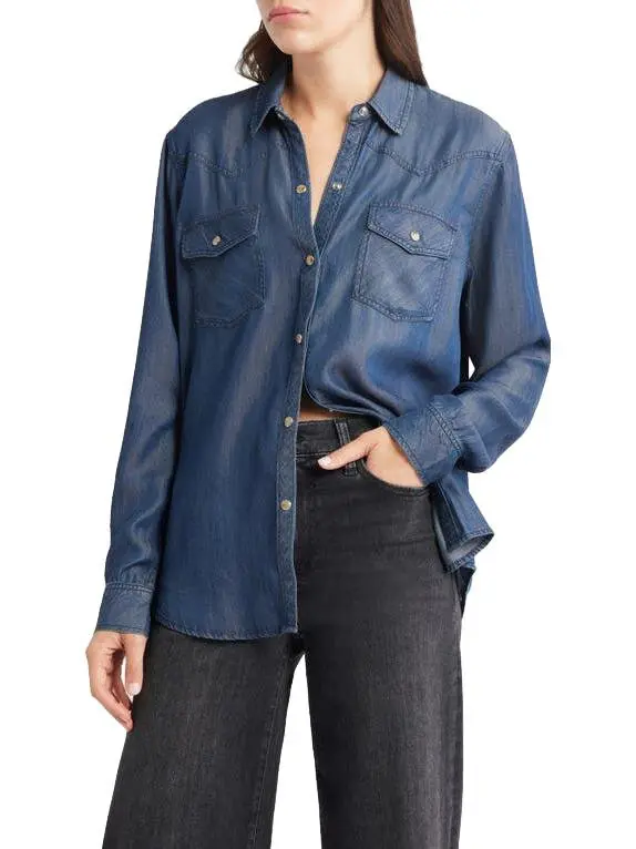 Rails Remi Denim Shirt - Oceana