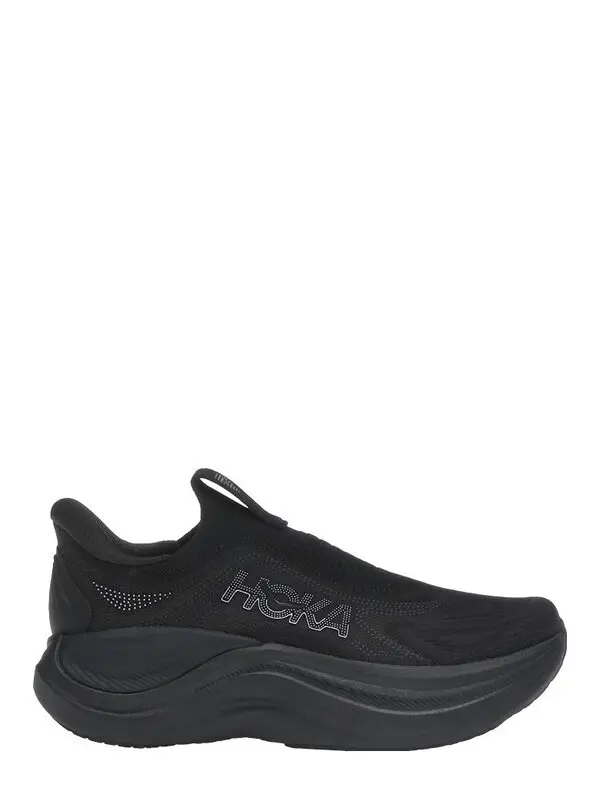 Hoka One One Skyward Laceless Sneakers - Black