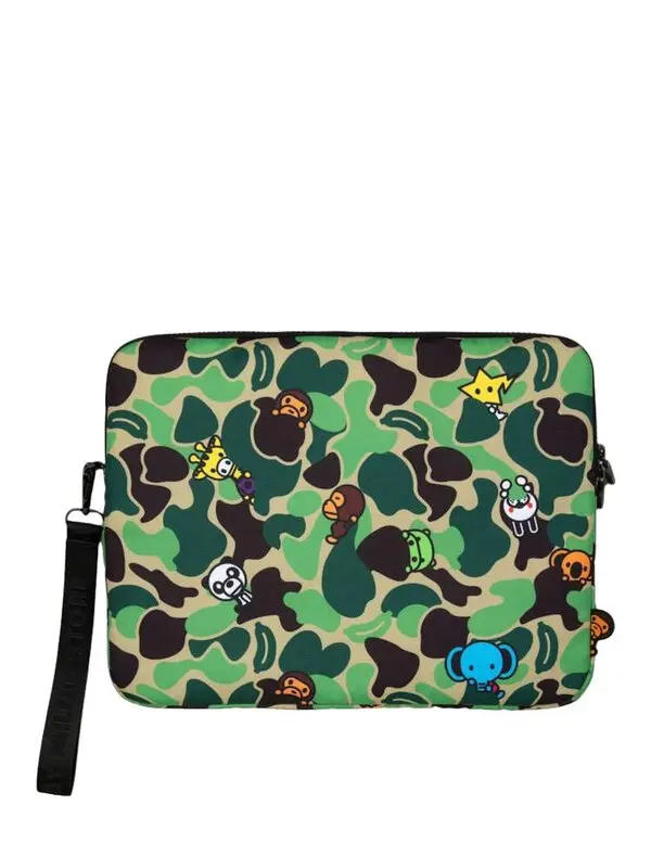 A BATHING APE Baby Milo Laptop Bag - Emerald