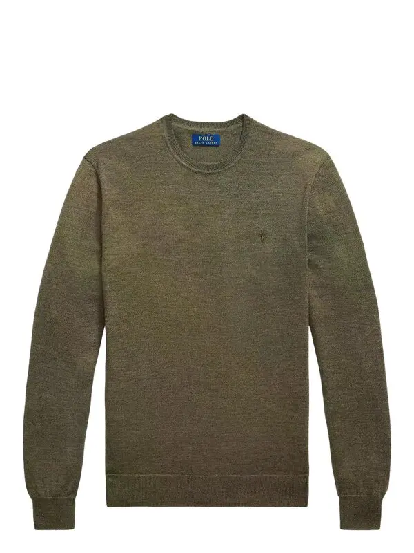 Polo Ralph Lauren Wool Long-sleeve Sweater - Green