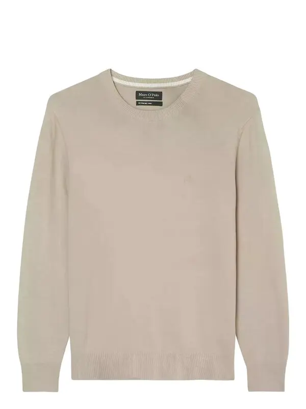 Marc O'polo Crew Neck Knitted Sweater - Neutrals
