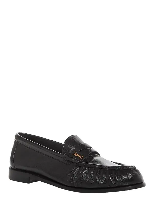 Saint Laurent Le Loafer Penny Loafers - Nero