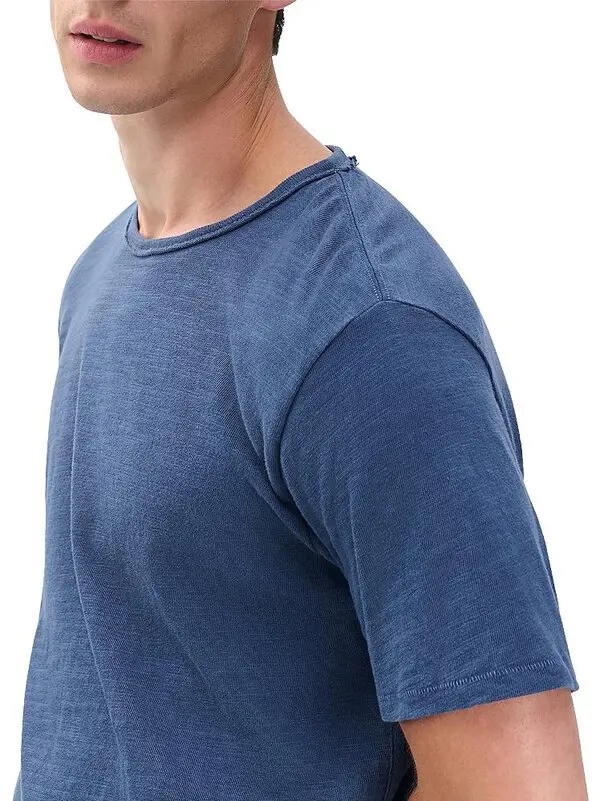 Rag & Bone Classic Flame Tee - Worn Indigo