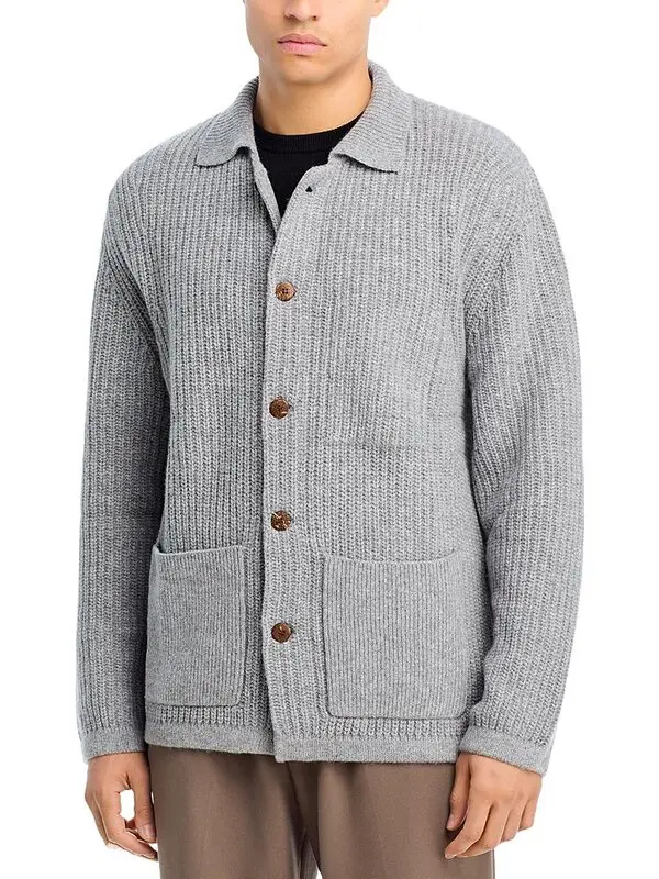 ALEX CRANE Knit Kite Jacket - Steel