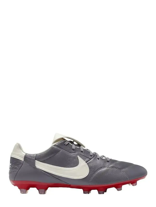 Nike Premier 3 Fg Athletic Shoe - Light Graphite/varsity Red/metallic Summit White