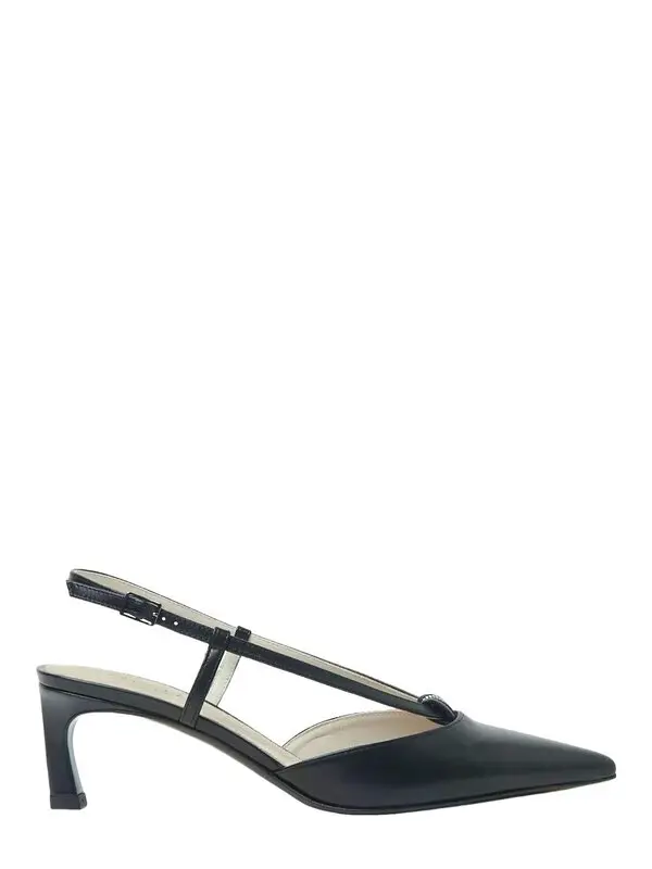 Peserico Slingback Pointed-toe Pumps - Black