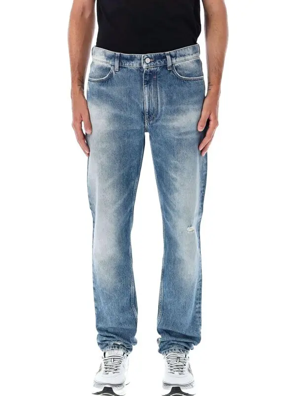 Givenchy Strongly Wash Slim Denim - Ocean Blue